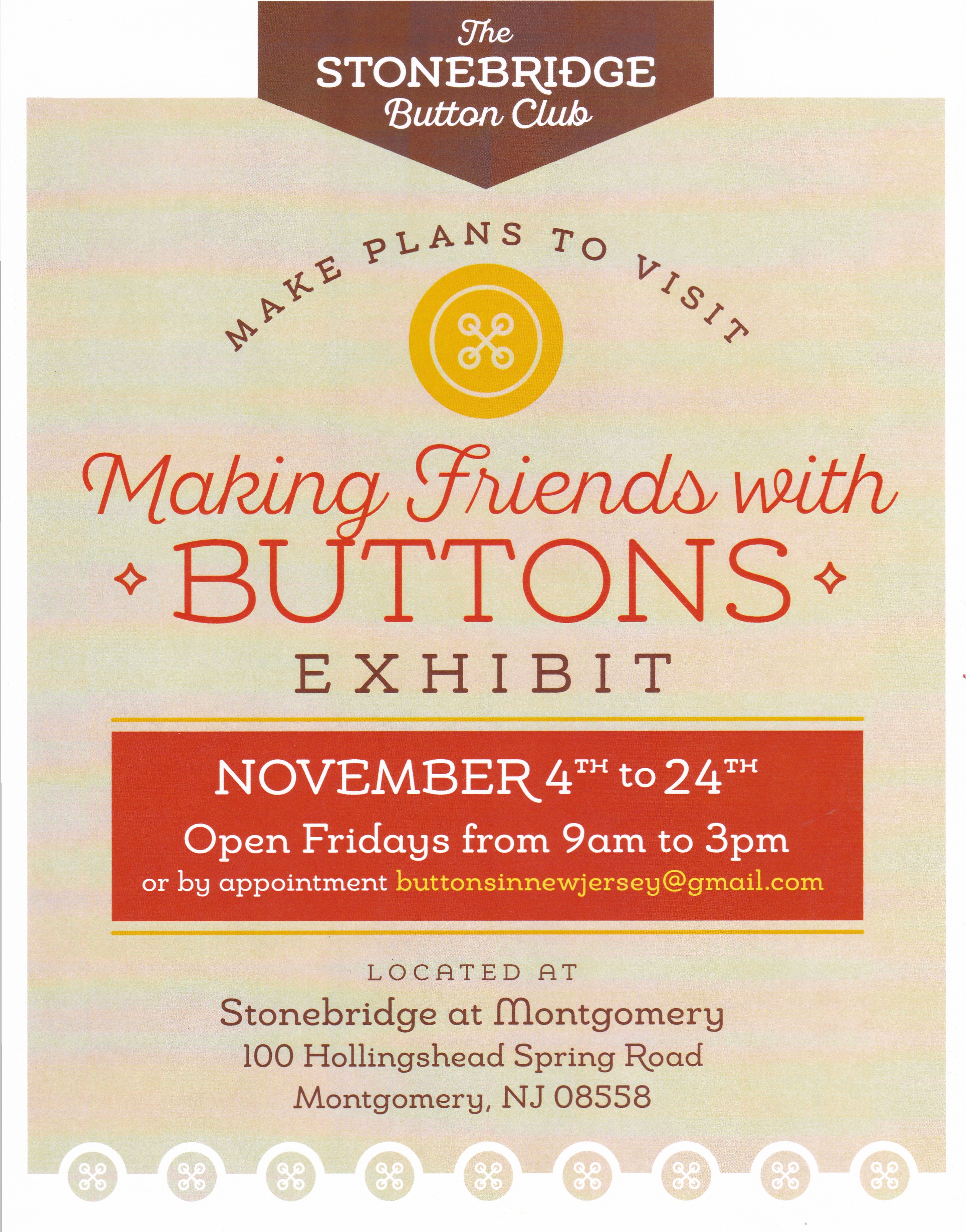 invitation flyer | New Jersey State Button Society